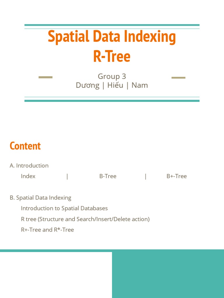 G3 R Tree R Tree Pdf Database Index Computer Data 