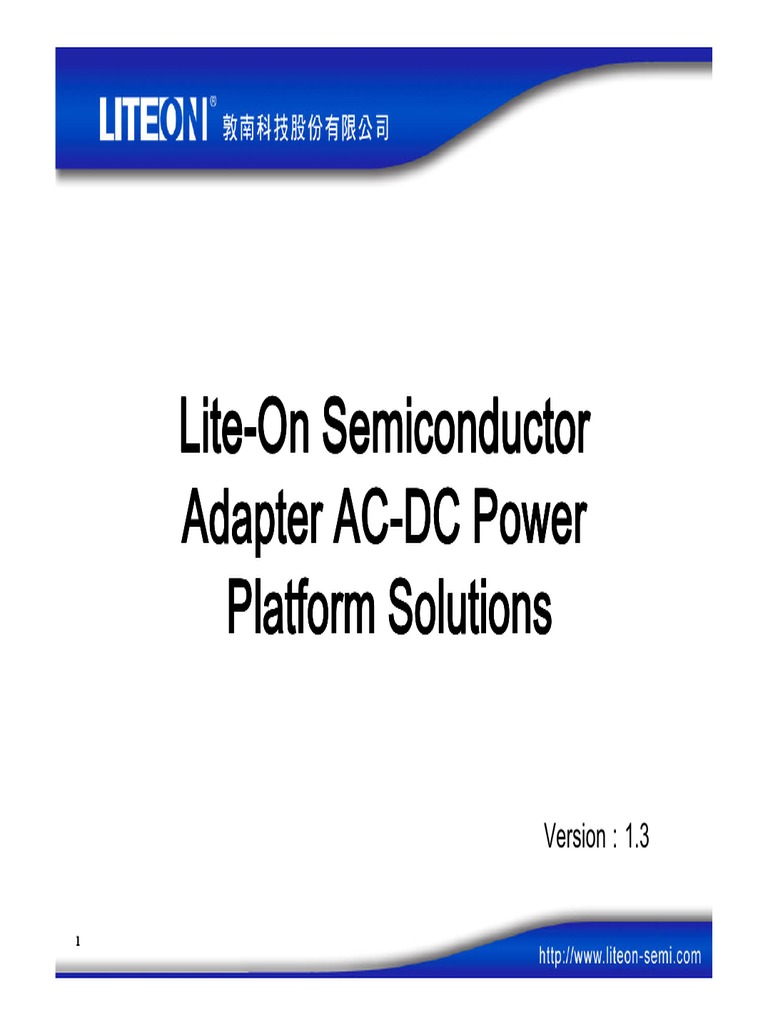 Adapter AC-DC Power Block Diagram 2013.03.29 V1.1 PDF | PDF | Power ...