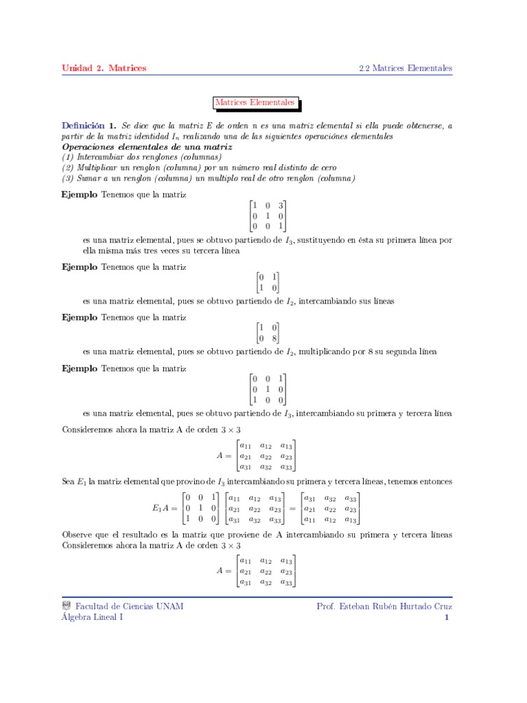 Matrices 3 PDF | PDF | Matriz (Matemáticas) | Relaciones matematicas