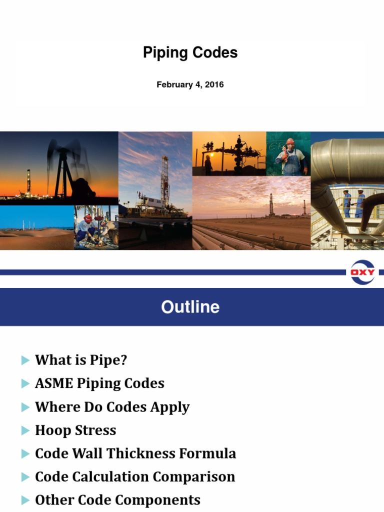 Piping Codes: February 4, 2016 | Download Free PDF | Pipeline Transport ...