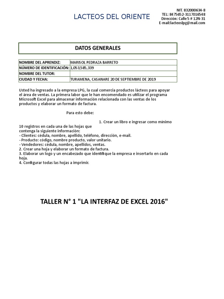 Acti Sena Semana 2 Excel | PDF | Hoja de cálculo | Microsoft Excel