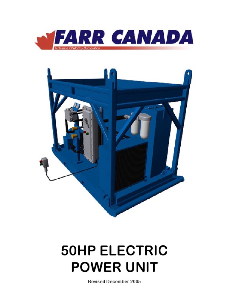 Power Unit Farr | PDF | Valve | Pump
