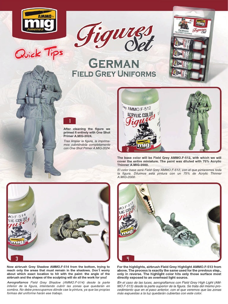 QT German Field Grey Uniforms | PDF