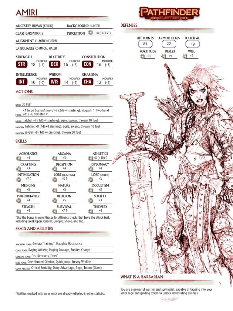 Barbarian - Level 5 | PDF | Leisure | Sports