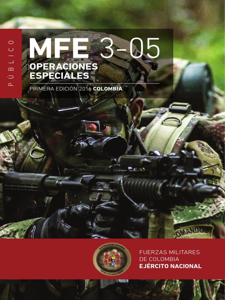 Mfe 3-05 Operaciones Especiales | PDF | Planificación | Inteligencia