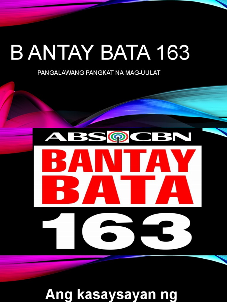 Ngo Bantay Bata 163 Ap | PDF