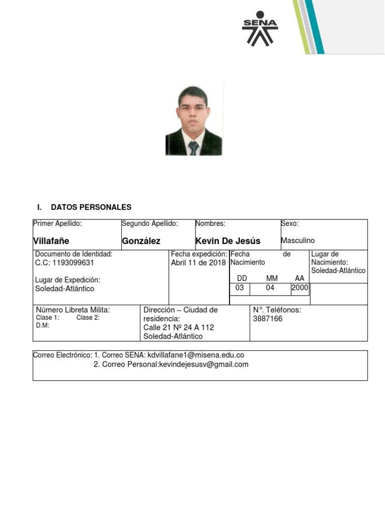 Perfil y Formación de Kevin Villafañe | PDF | Alemania | Política mundial