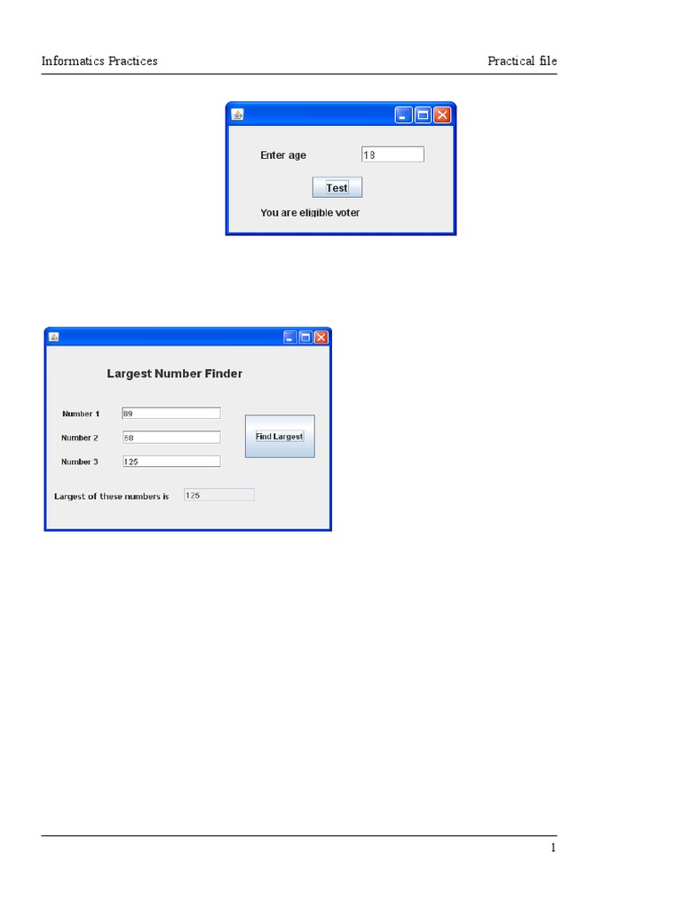 Sample Practical IP | PDF | Ali