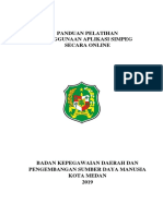 Panduan Simpeg BKD Gresik | PDF