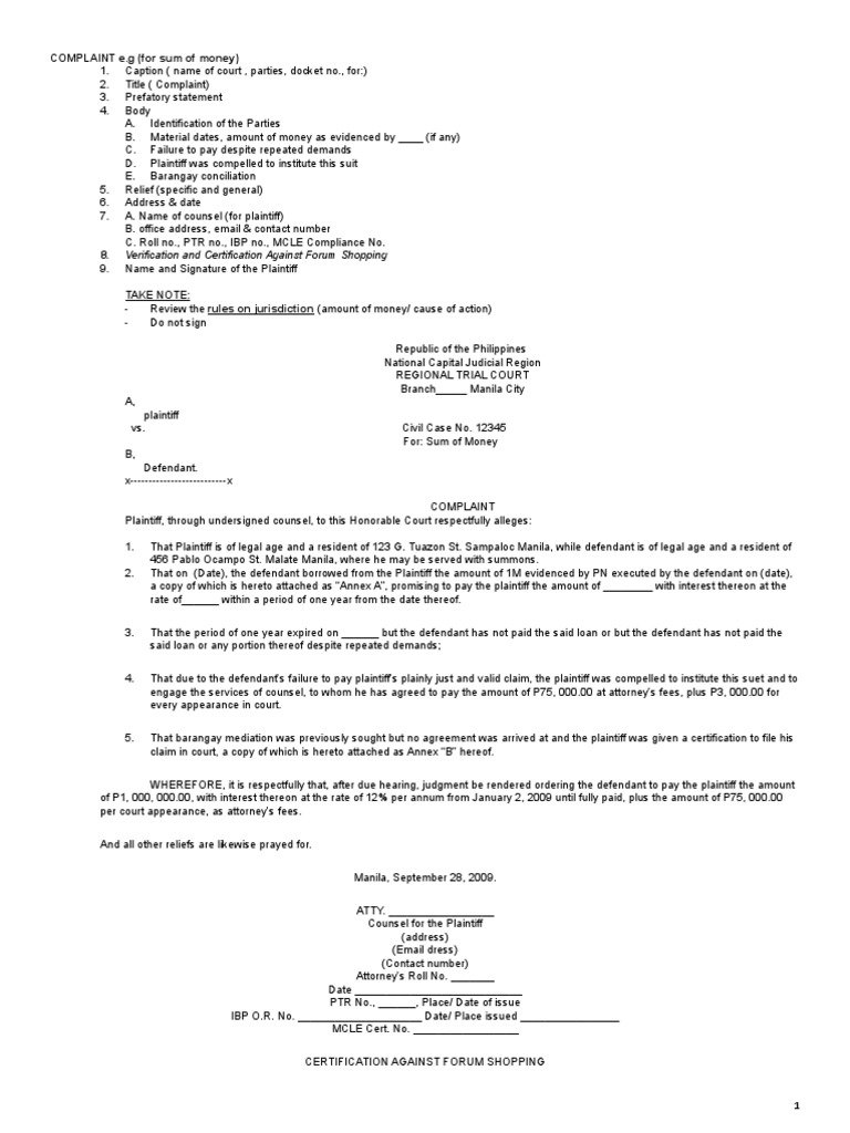 Compiled Prac | PDF | Lawsuit | Pleading