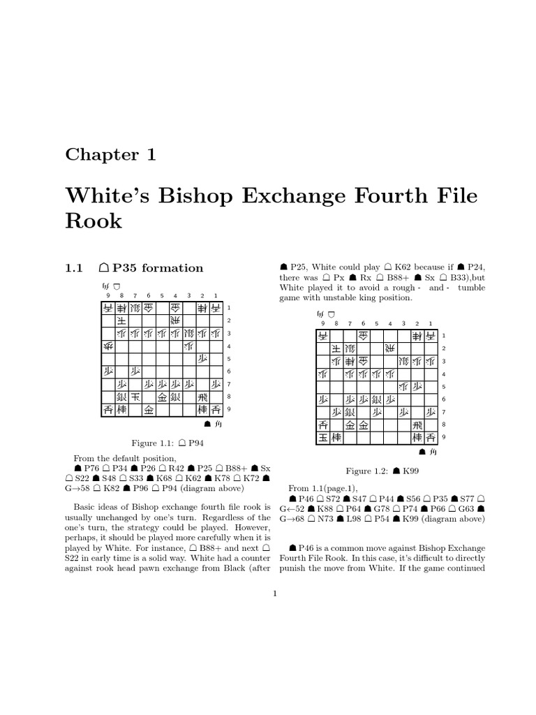 An In-Depth Analysis of Strategic Ideas and Variations in the Bishop ...