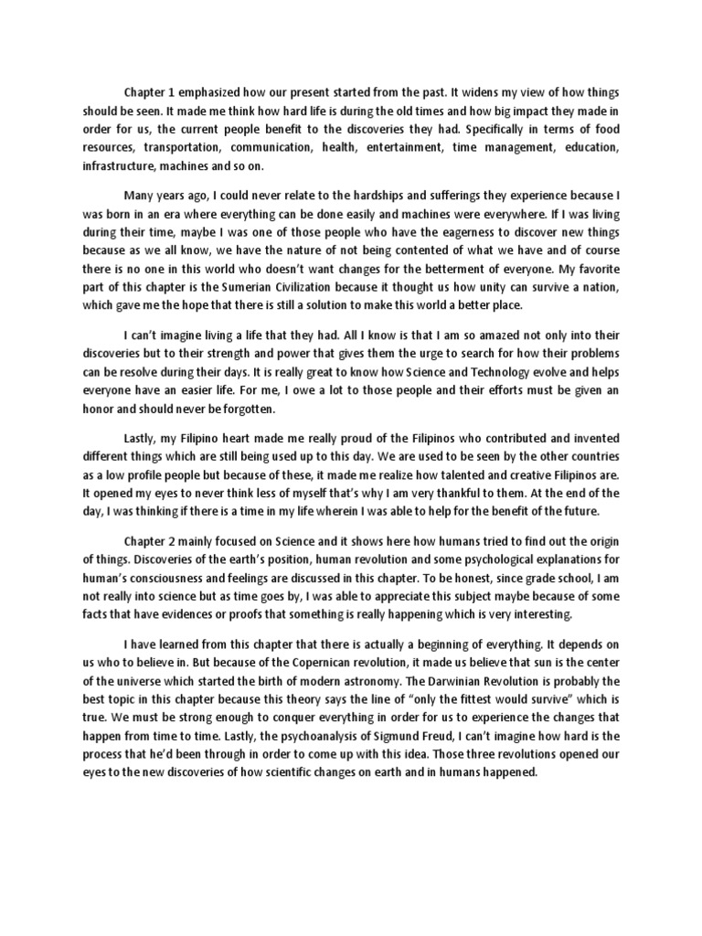 STS Reflection | PDF | Science | Scientific Method