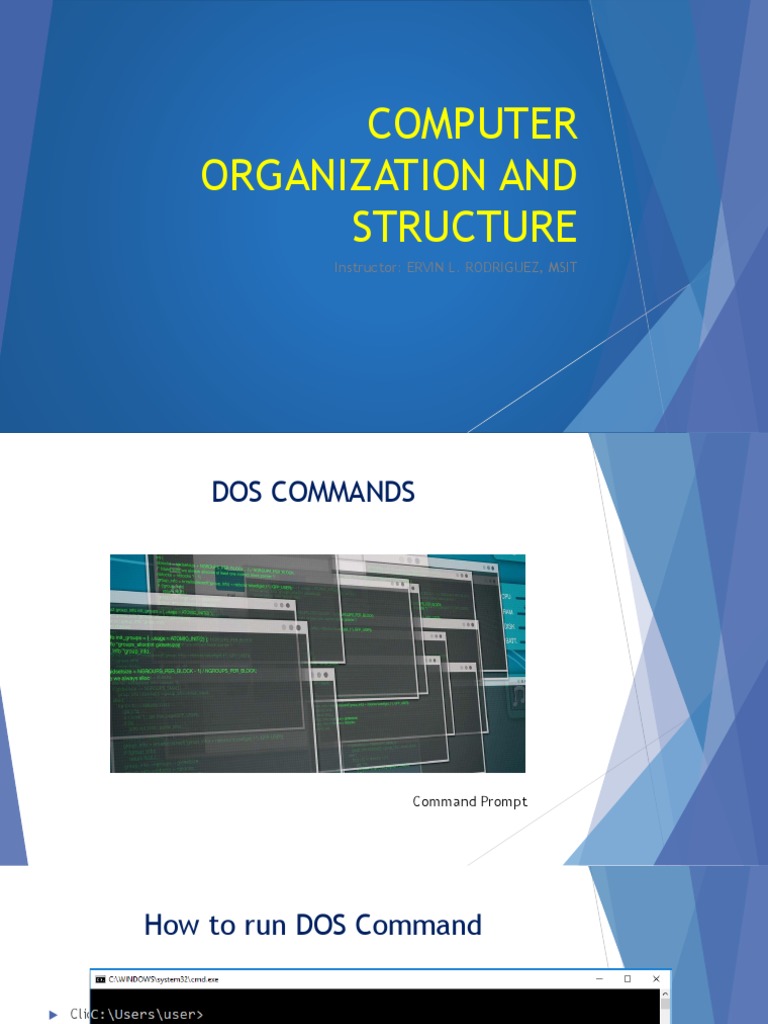 Presentation 3 - Computer Organization and Structure | PDF | Directory ...