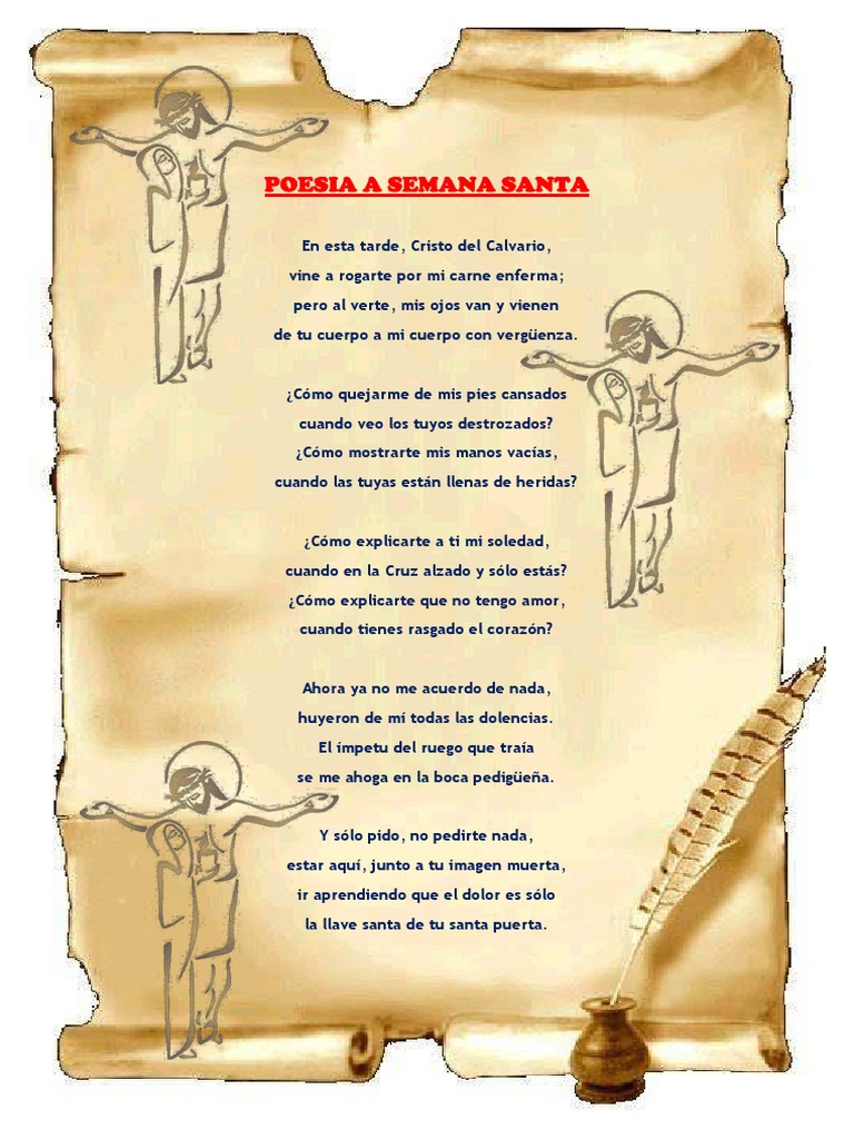 Poema Reflexivo de Semana Santa | PDF