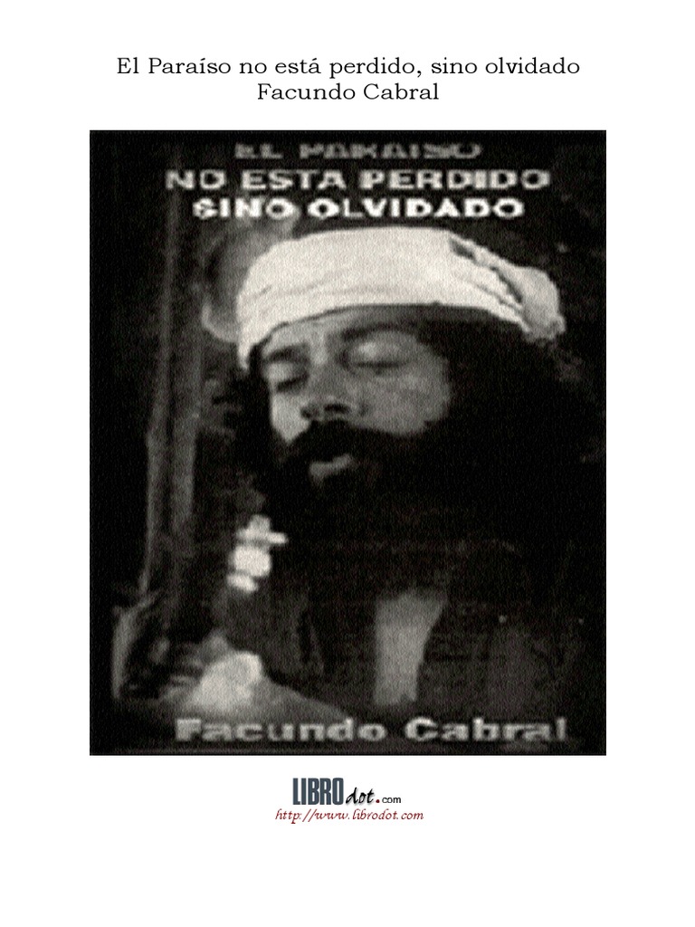 Cabral Facundo - El Paraiso No Esta Perdido PDF | PDF | Vida | Amor