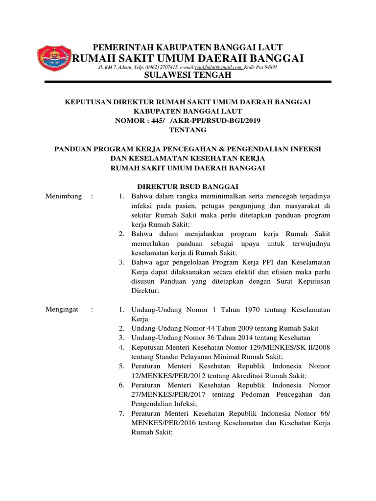 SK Panduan Program Ppi & k3 | PDF