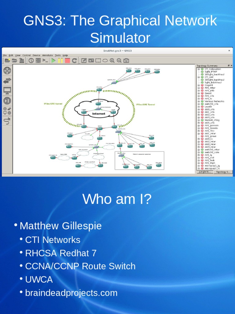 Graphical Network Simulator GNS3 Guide | PDF | Router (Computing) | Virtual Machine