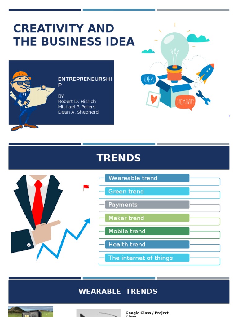 Creativity and The Business Idea - Presentation | PDF | Brainstorming ...