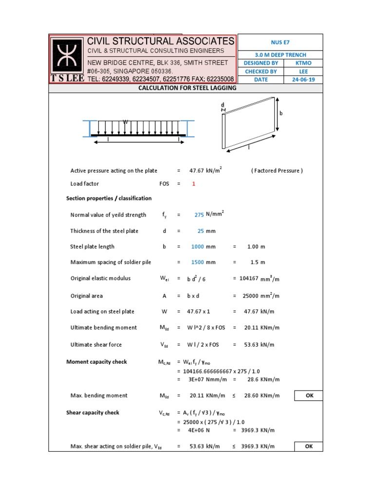 07 Steel Lagging PDF | PDF | Continuum Mechanics | Elasticity (Physics)