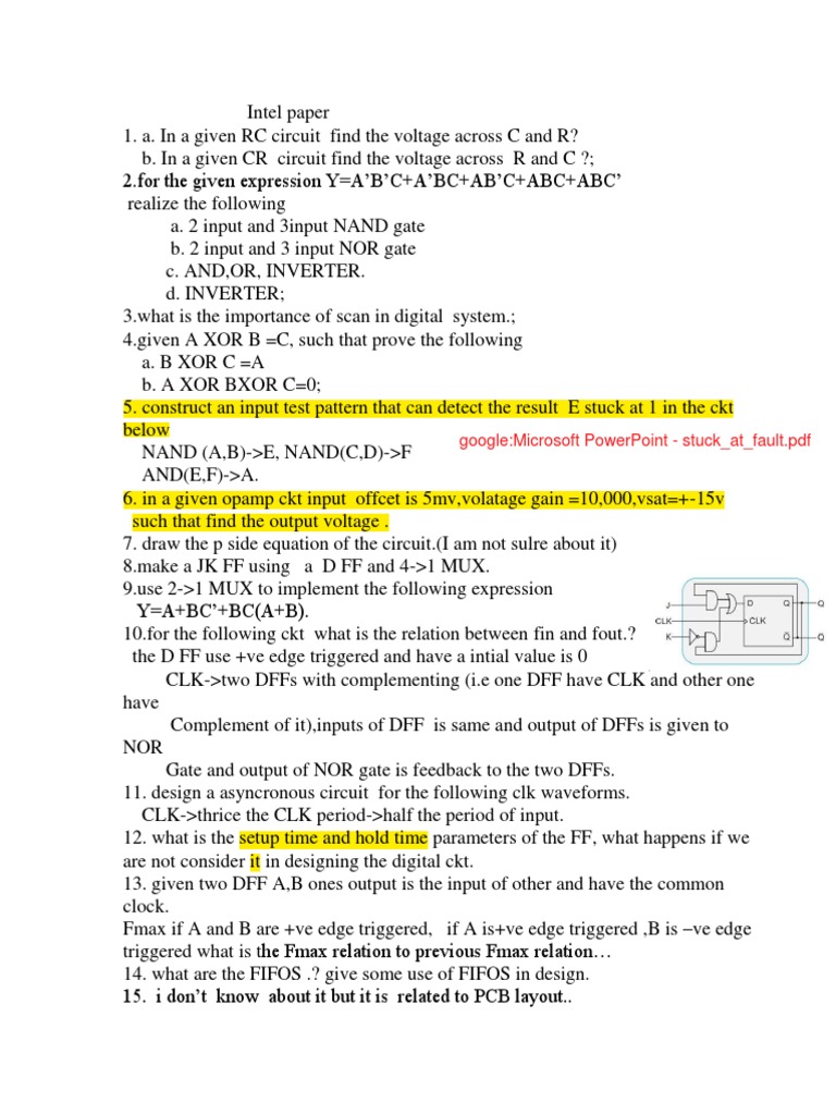 7 Intel Paper - Al | PDF | Field Programmable Gate Array | Electronic ...