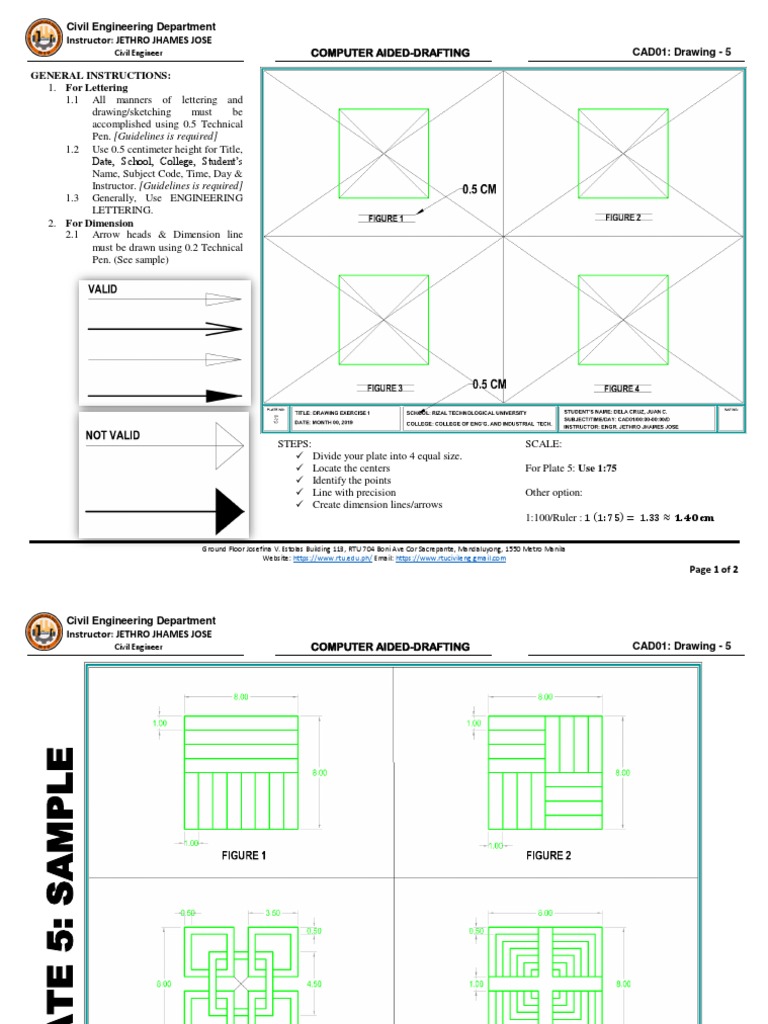CAD01 Drawing 5 PDF | PDF