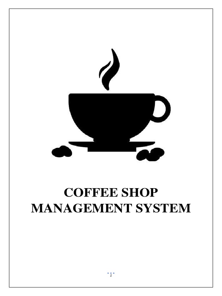 Coffee Shop Management System | PDF