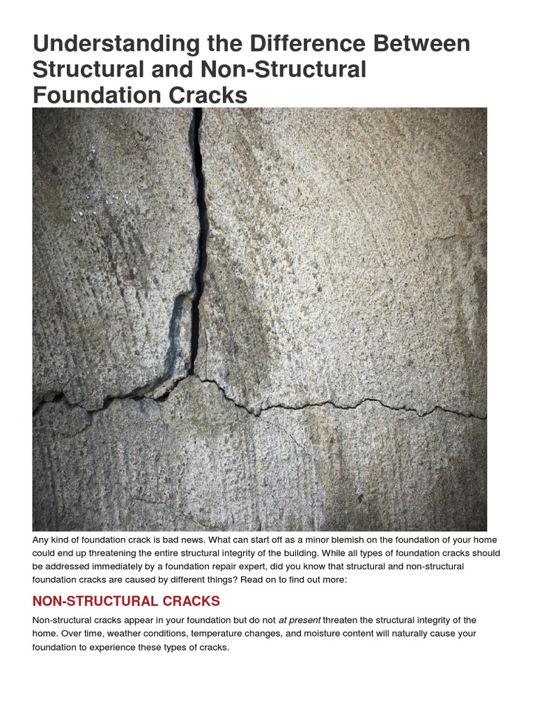 Understanding The Difference Between Structural and Non-Structural ...