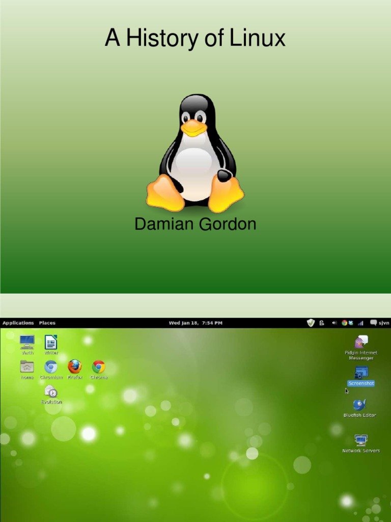 History of Linux | PDF | Desktop Environment | Unix
