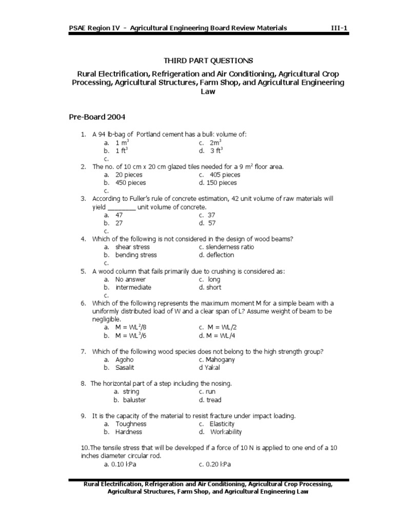 Abe Reviewer | PDF | Young's Modulus | Volt