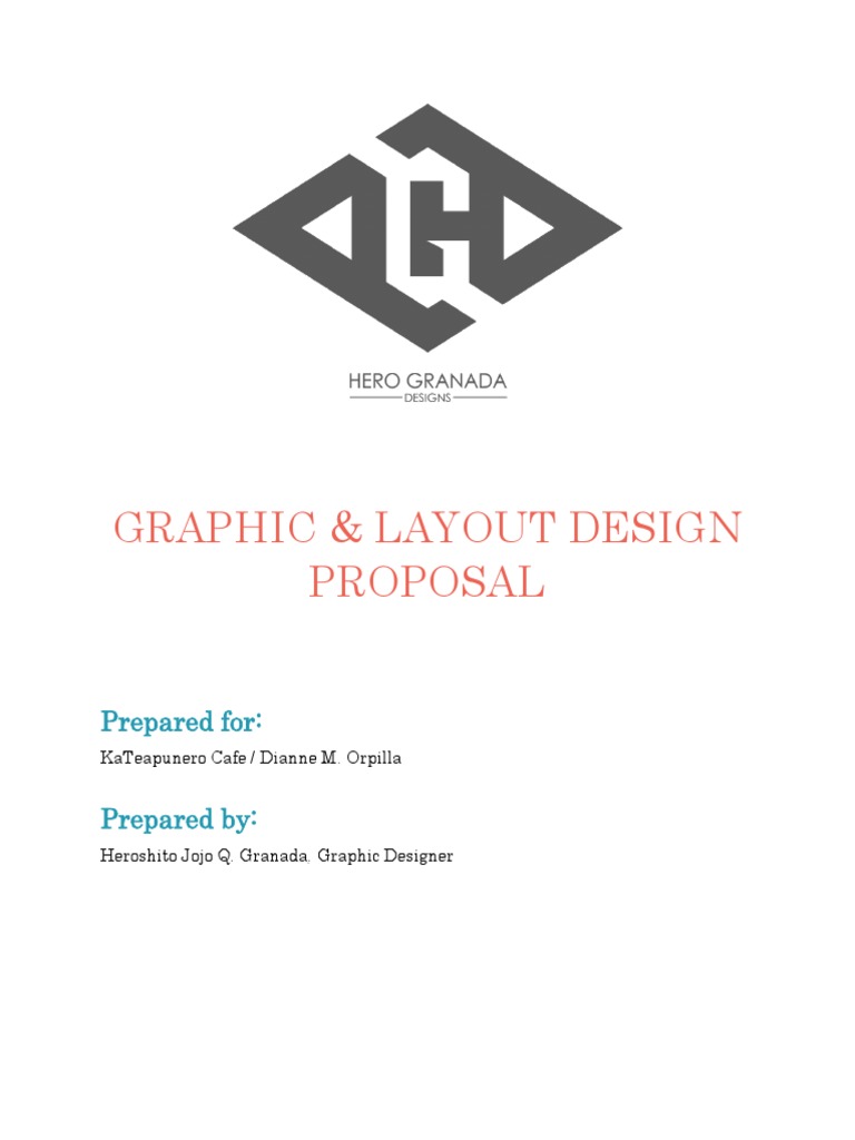KaTeapunero Graphic Design Proposal | PDF | Graphic Design | Economies