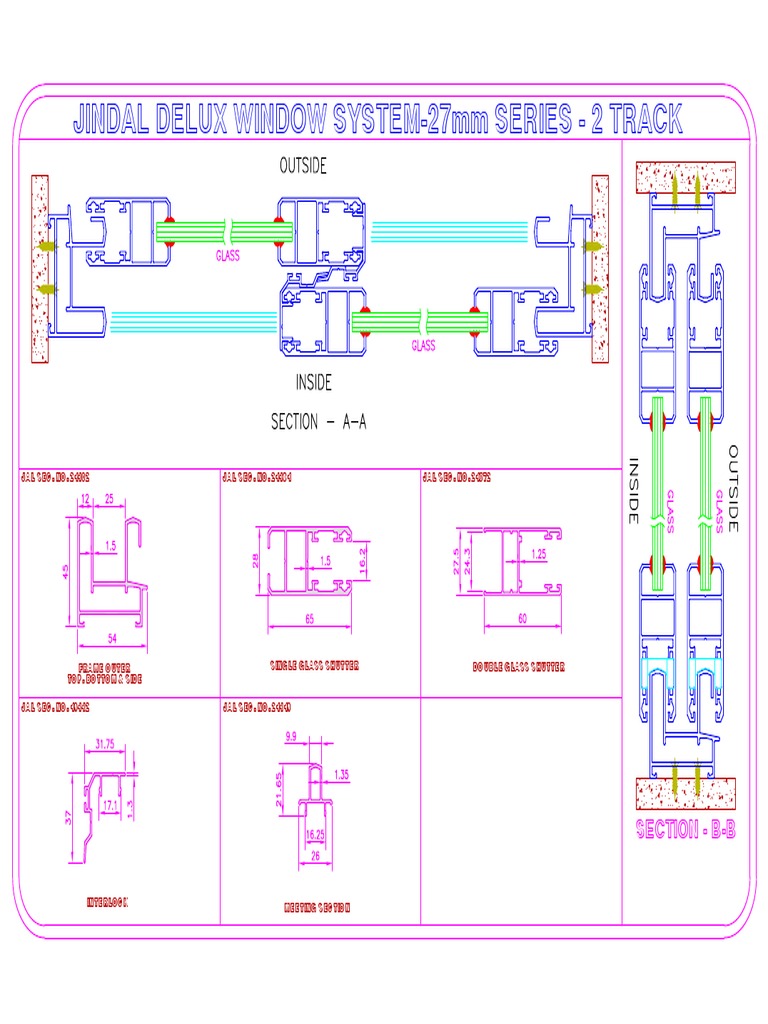 Jindal Slidingwindowsections (Deluxe) | PDF | Homogeneous Chemical ...
