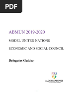 Model UN Position Paper Guide | PDF | United Nations | International ...