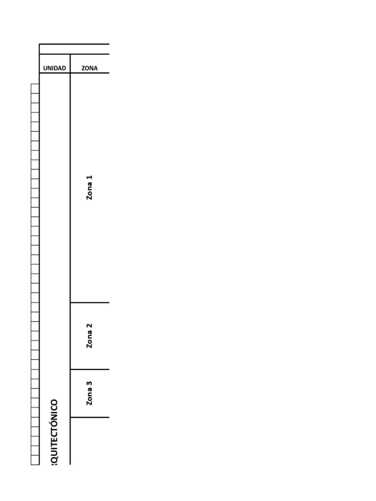 Architectural Program and Zoning Plan for an Undefined Construction ...
