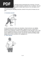 Paraplegic SHLD Therex Instructions (STOMPS) - Part 1 | PDF ...