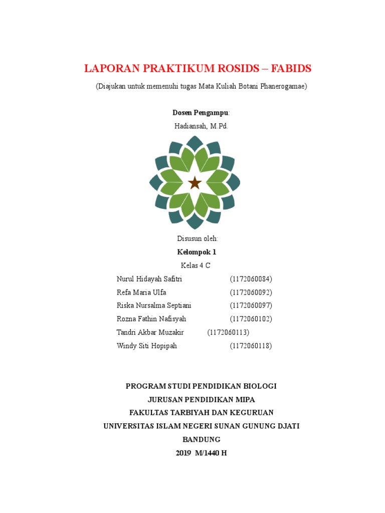 Laporan Praktikum Fabids Kelompok 1 | PDF
