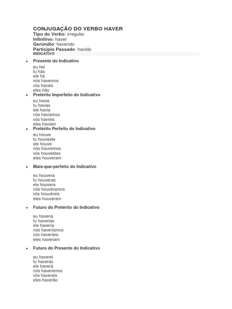 Conjugación De Verbos Del Portugués Pdf Onomástica Semiótica
