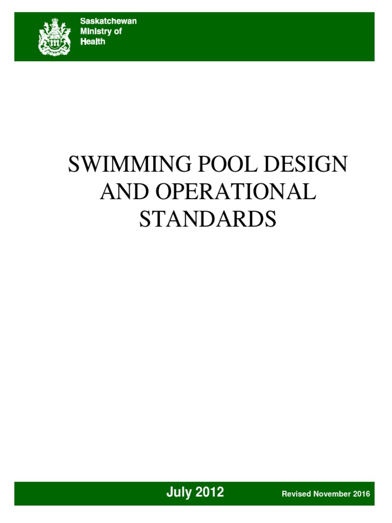 Pool Standards PDF | Download Free PDF | Swimming Pool | Stairs