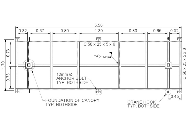 Metering Skid-Structural Base Plate-Model PDF | PDF