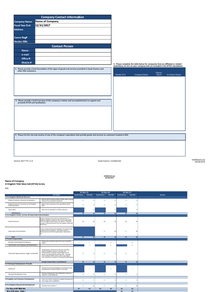 Company Contact Information and In-Kingdom Total Value Add (IKTVA ...