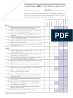 Adult ADHD Self-Report Scale (ASRS-v1.1) Symptom Checklist | PDF ...