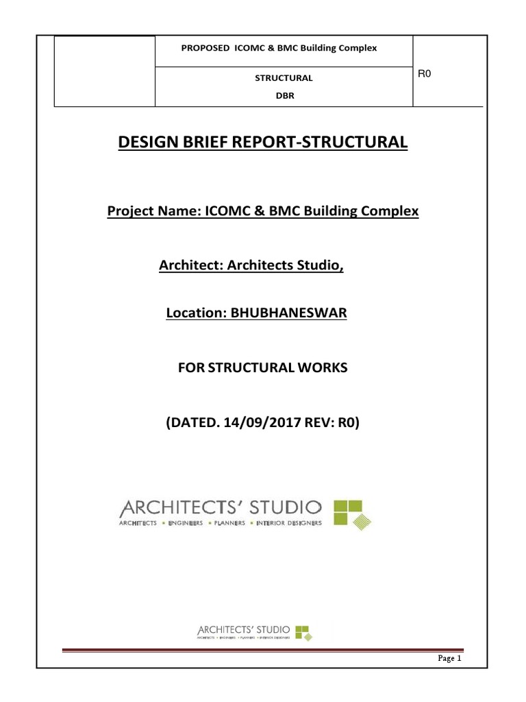 BMC - Structural DBR 14.09.17 | PDF | Structural Steel | Concrete