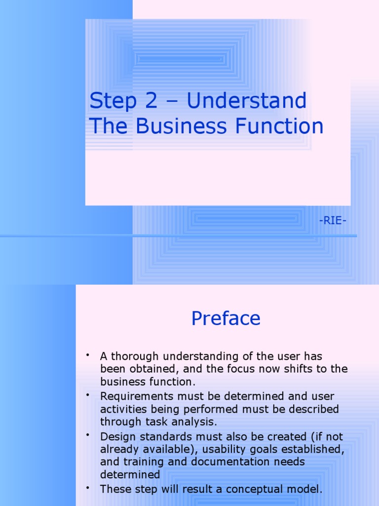 Business Function Analysis Techniques | PDF | Cognitive Science | Usability