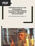 Introduction To The Philosophy of The Human Person Module 1 | PDF ...