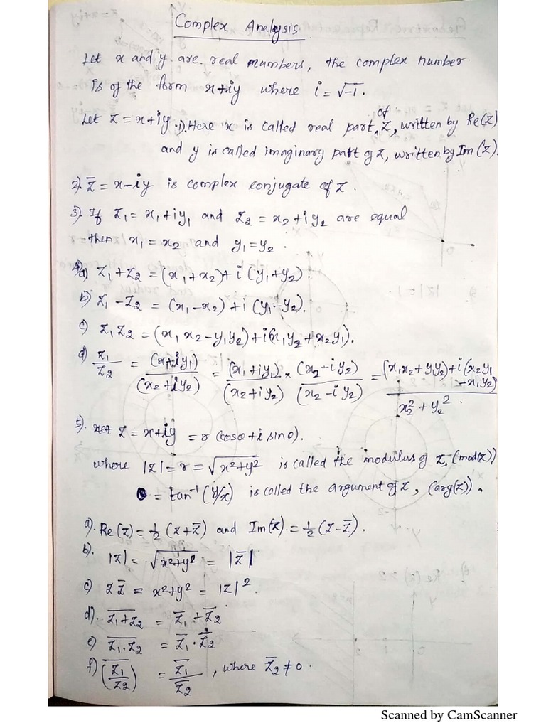 Complex Analysis | PDF