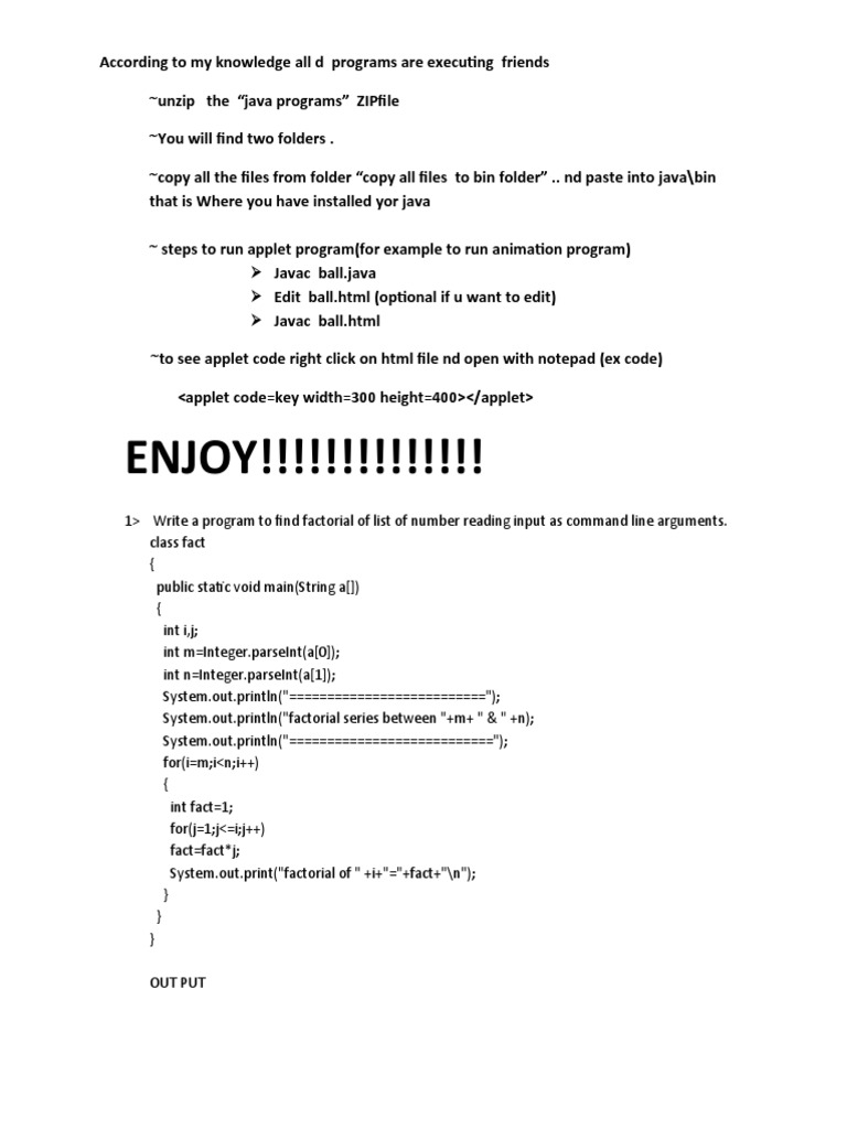 ENJOY!!!!!!!!!!!!!!: Javac Ball - Java Edit Ball - HTML (Optional If U ...