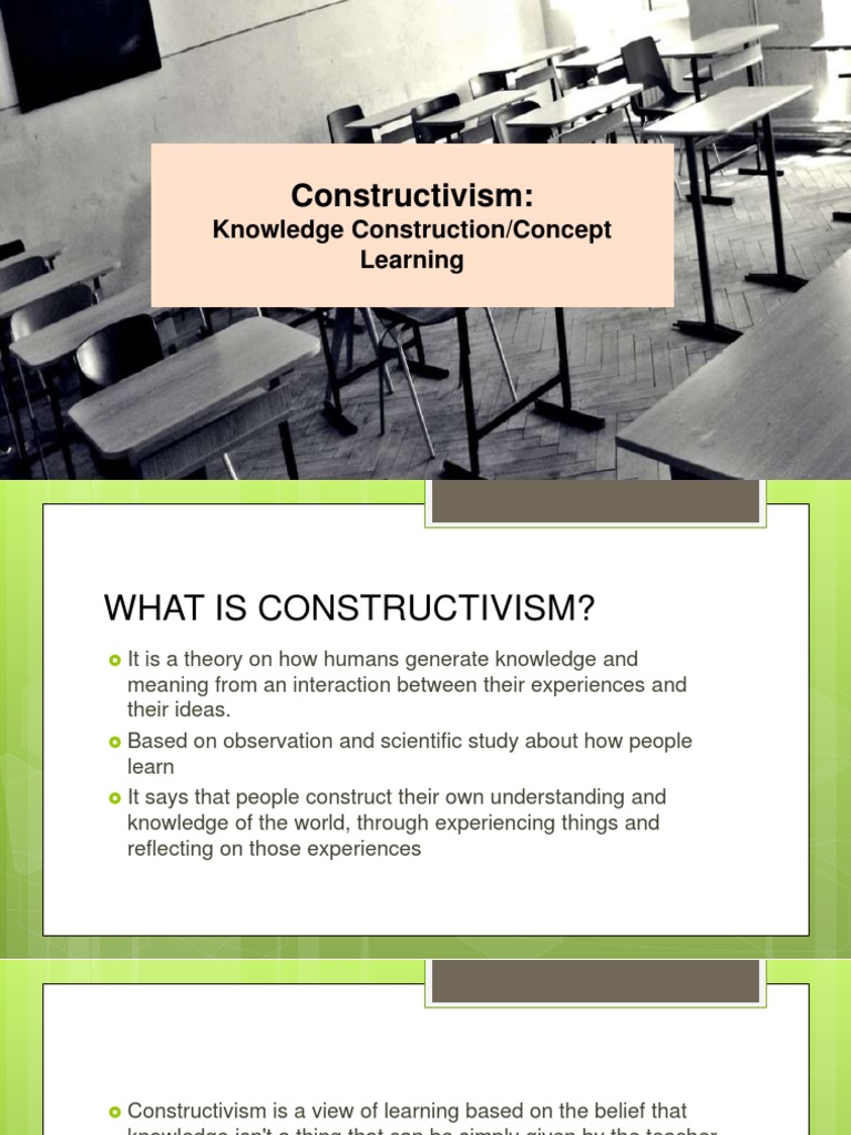 Constructivism:: Knowledge Construction/Concept Learning | PDF | Constructivism (Philosophy Of ...