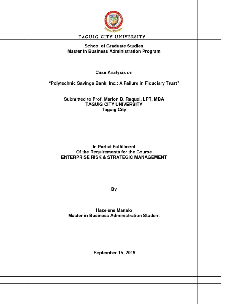 Chapter 3 Case Study | PDF | Corporate Governance | Board Of Directors