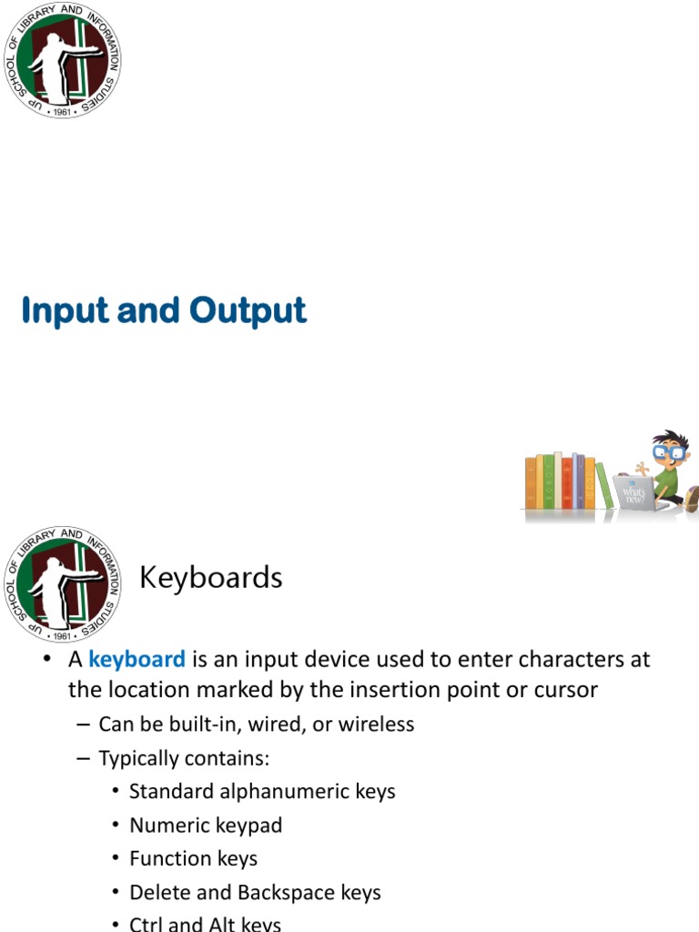 04 Input and Output | PDF | Computer Monitor | Image Scanner