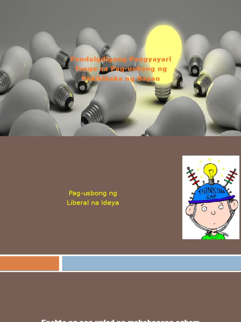 Liberal Na Ideya | PDF