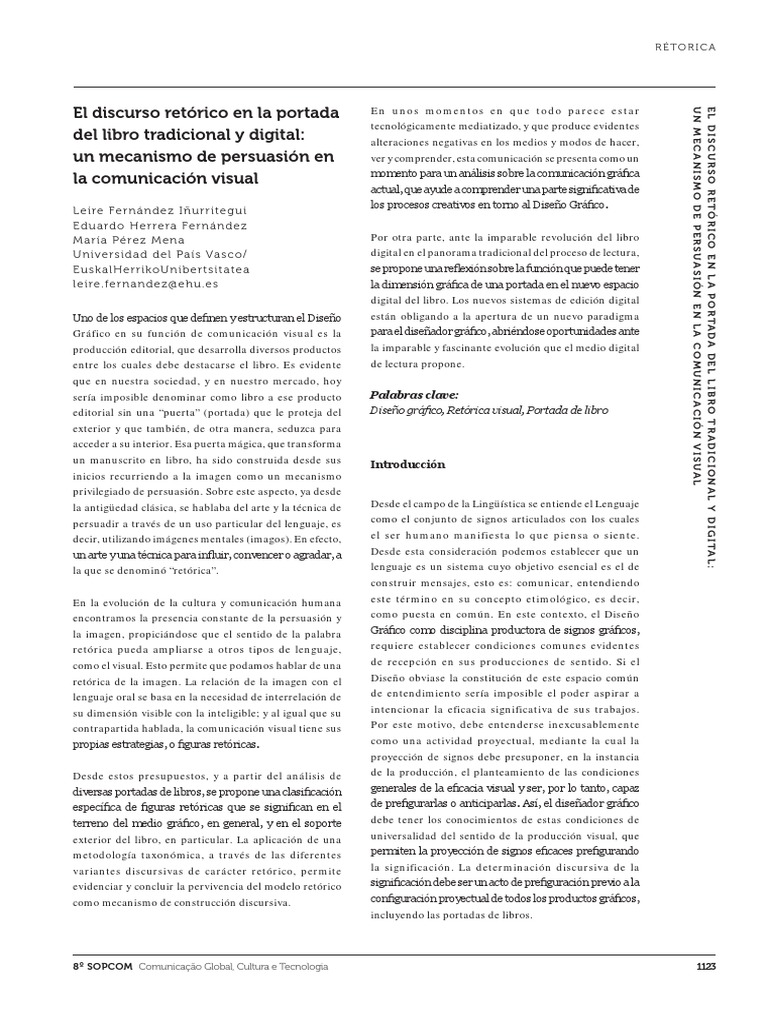 Discurso Retórico | PDF | Imagen | Retórica